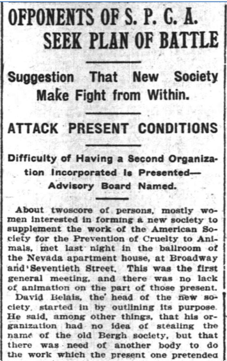 “Those Dissatisfied with the Conduct of Society for the Prevention of ...